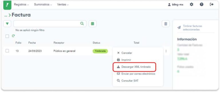 Cómo descargar el XML de una factura [PASO A PASO]
